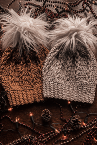 Crochet Braided Beanie Hat - Crochet with Carrie