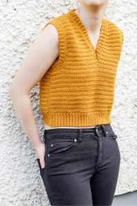 Crochet Vest Top - Crochet with Carrie